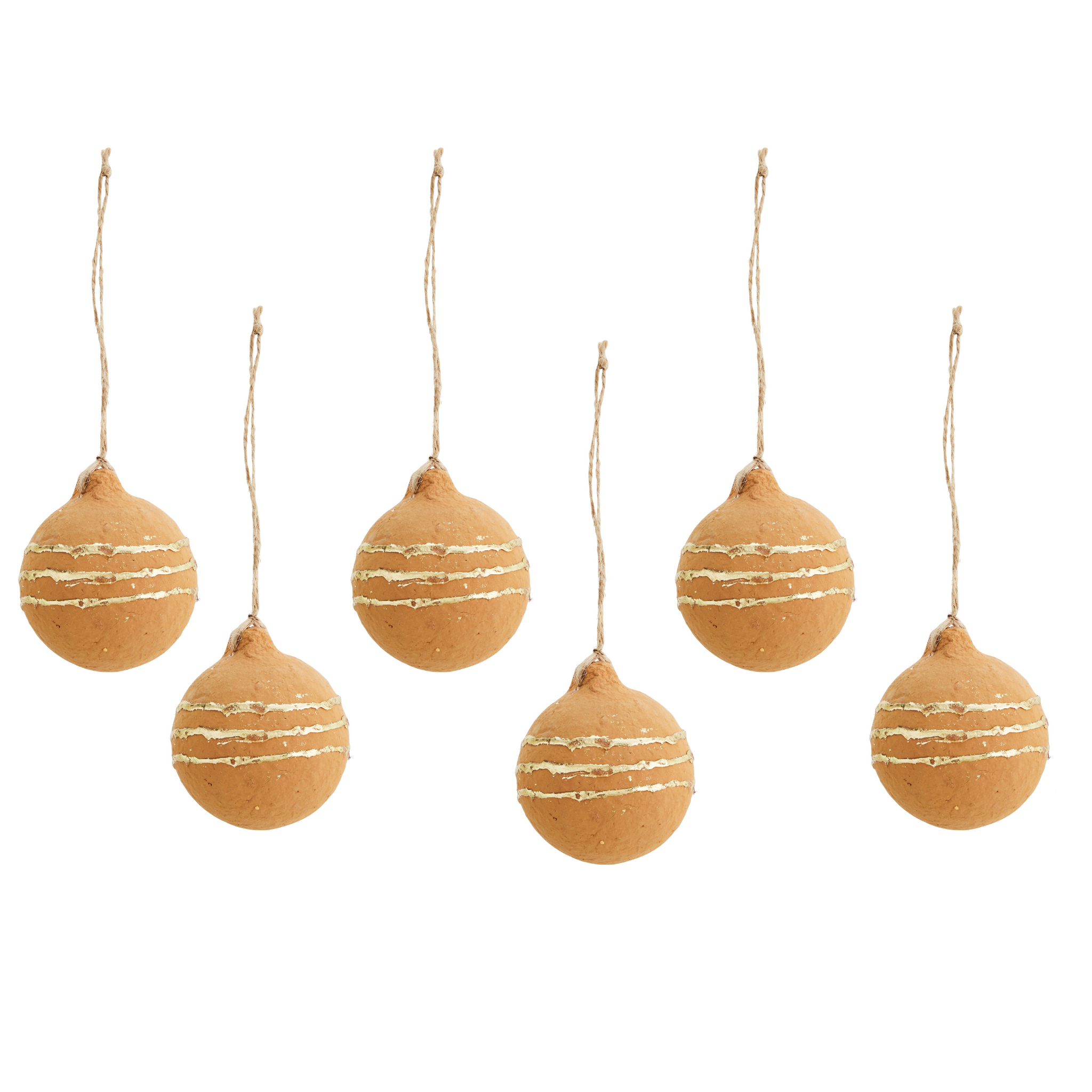 Hanging Christmas paper baubles - Sugar Almond (Box of 6) – My Uncle's ...