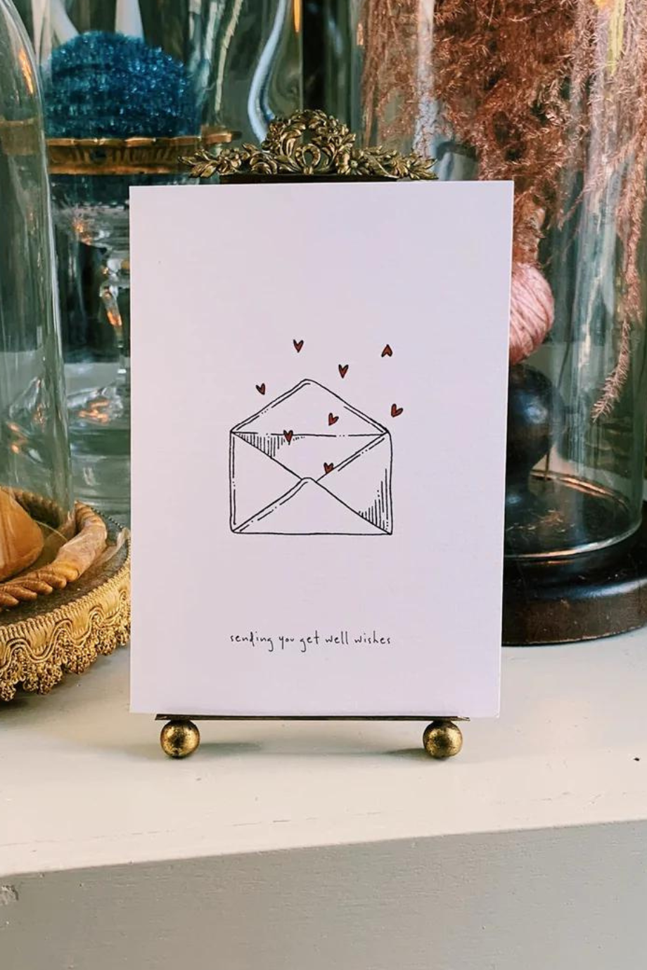 Anna + Nina Get Well Wishes Card – My Uncle's House